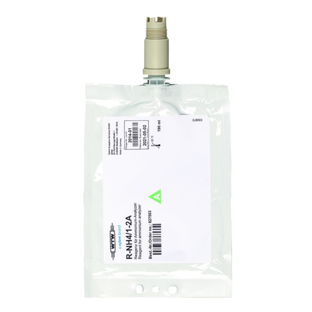 Ammonium reagents (NH4-N) for analyzer Alyza IQ NH4 | häberle